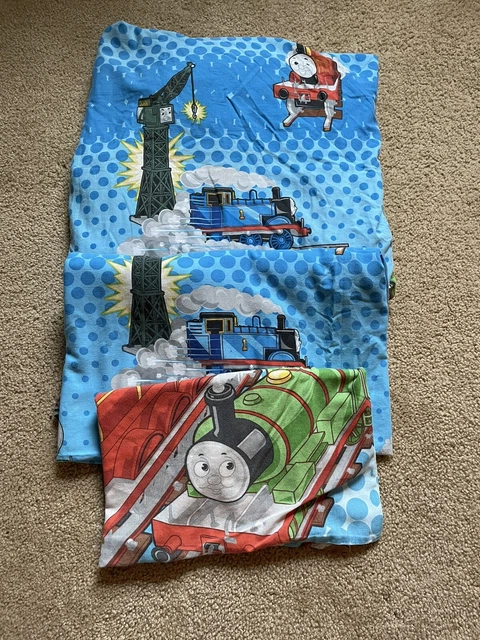 THOMAS THE TANK Engine & Friends Train Twin Flat Fitted Sheet ...