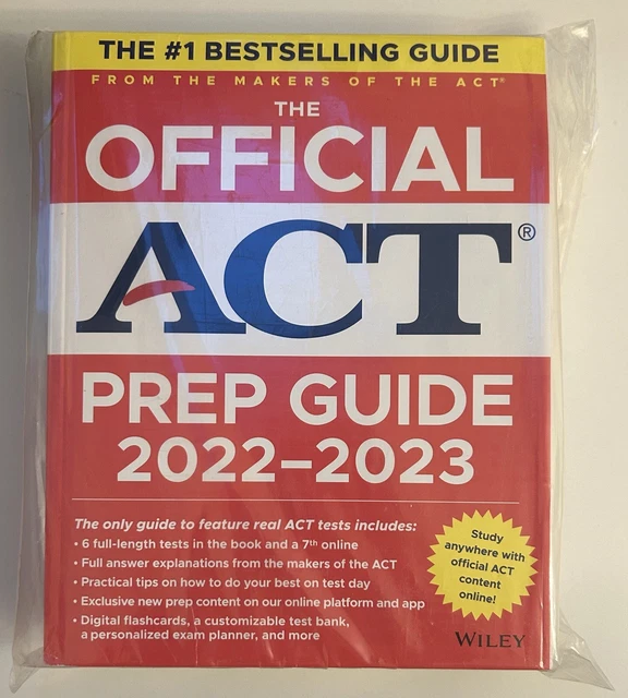 THE OFFICIAL ACT Prep Guide 2025 - 2026: Book + Online Course (Official ACT ... £23.03 - PicClick UK