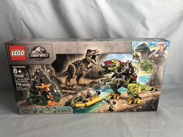 LEGO SET 75938 T-rex vs. Dino-Mech Battle JURASSIC WORLD Factory sealed ...