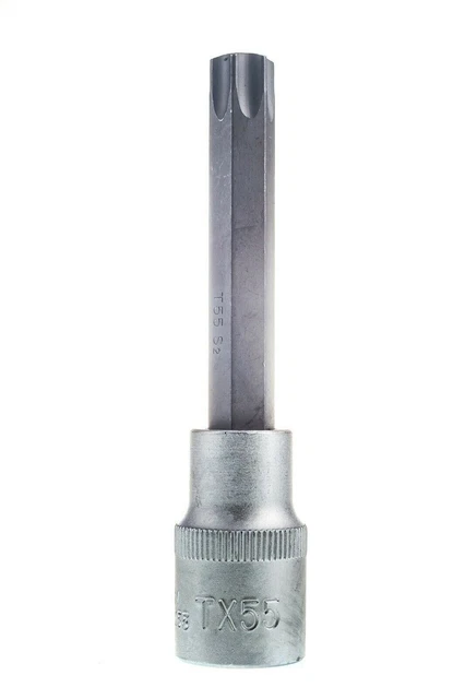 ASTA T55 DEEP Star/ Torx® Socket Bit 1/2" Drive Chrome Vanadium (Cr-V ...