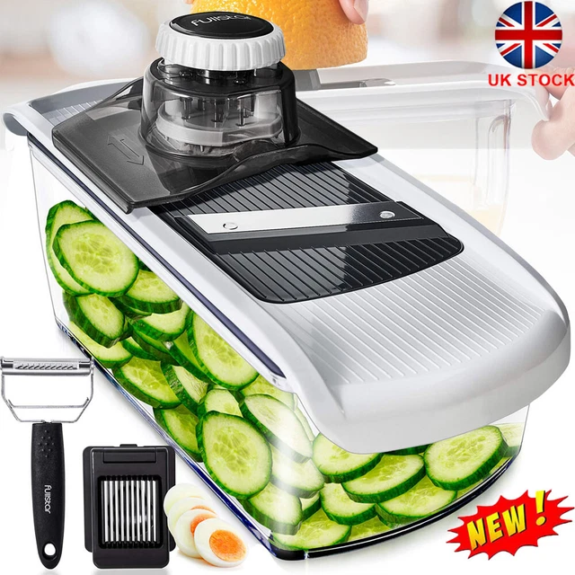 NEW FRUIT VEGETABLE Chopper Slicer Julienne Cutter Peeler Grater ...