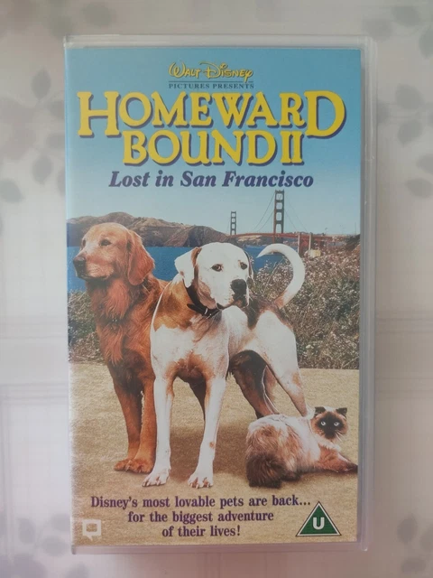 WALT DISNEY'S HOMEWARD Bound 2 - Lost In San Francisco (PAL VHS Video ...