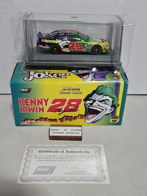 NEW NASCAR #28 KENNY IRWIN TEXACO HAVOLINE 1998 FORD TAURUS JOKER ...