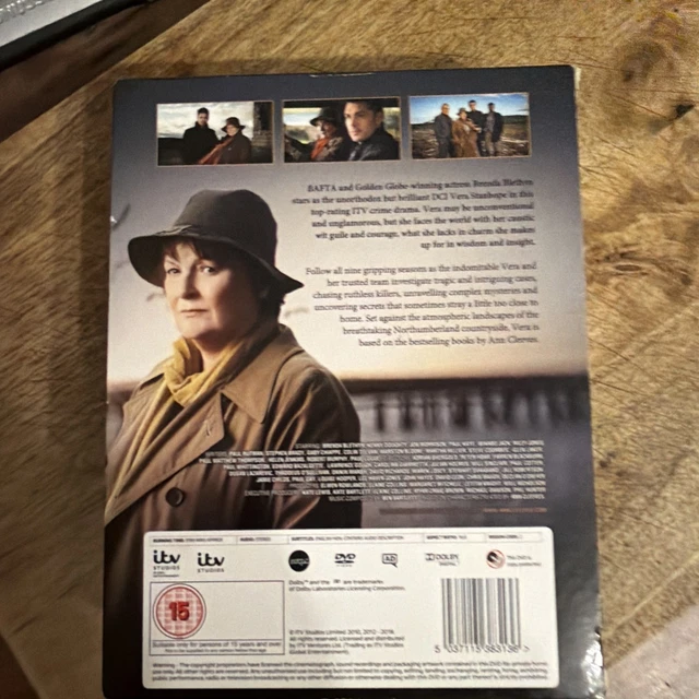 VERA - SERIES 1-9 - Complete (Box Set) (DVD) Please Read Description £ ...