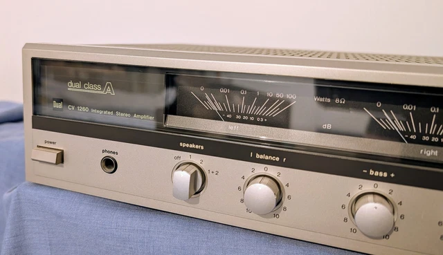 AMPLIFICATEUR INTÉGRÉ HIFI DUAL CV 1260 EUR 170,00 - PicClick FR