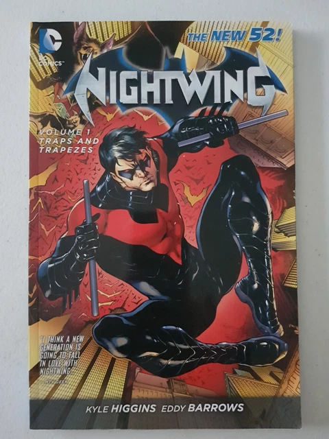 DC COMIC BOOK - Nightwing #1 Traps And Trapezes 2012 PB Kyle Higgins ...