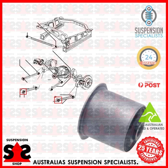 REAR AXLE LOWER Mounting, Control/Trailing Arm Suit JEEP Cherokee (Kk) 2.8 CRD EUR 30,78 ...