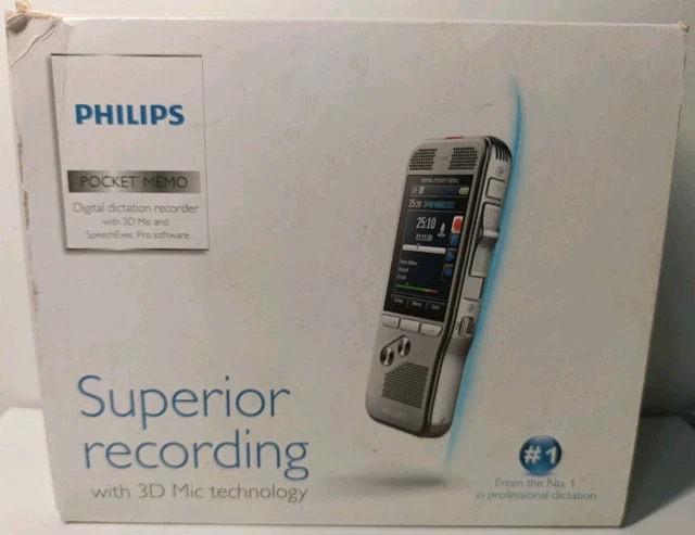 PHILIPS POCKET MEMO Handheld Voice Recorder 3D MIC $149.99 - PicClick AU