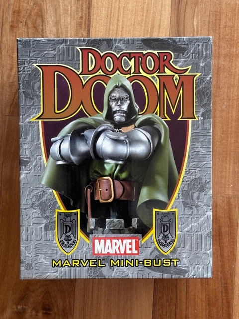 MINI BUST MARVEL Randy Bowen Dr Doom neuf en boite 4000 ex EUR 100,00 ...