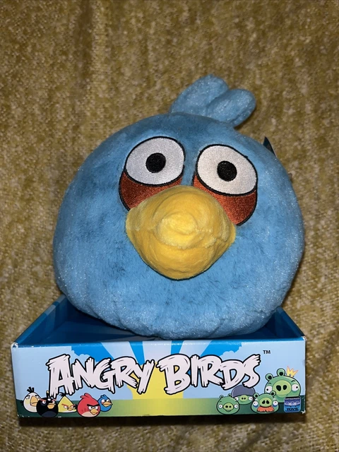 RARE ANGRY BIRDS Blue Jay Plush Soft Toy 2010 Commonwealth £21.00 ...