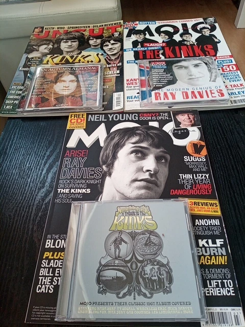 THE KINKS MOJO/UNCUT Magazines With Cds £3.00 - PicClick UK