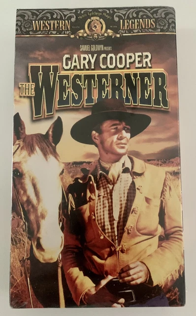 THE WESTERNER VHS MGM Gary Cooper Samuel Goldwyn Western New Sealed £9. ...