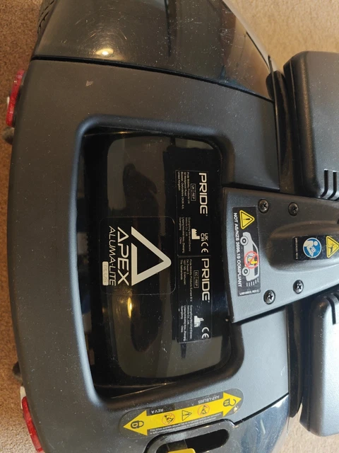 PRIDE APEX ALUMA-LITE Plus Travel Mobility Scooter £363.70 - PicClick UK