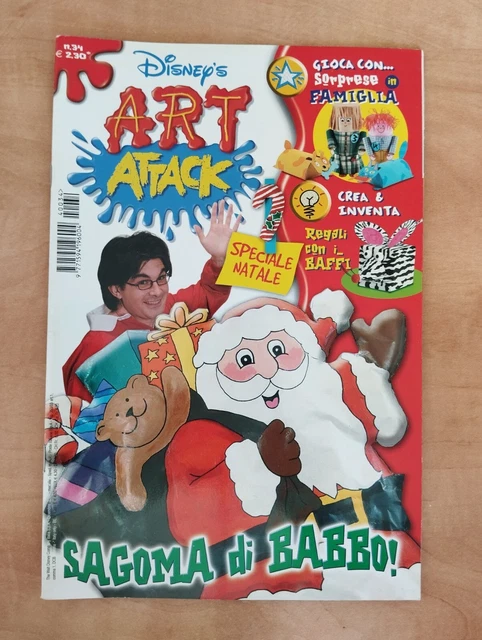 2004 12 DISNEY'S Art Attack Dicembre 2004 N.34 Natale Speciale Natale ...