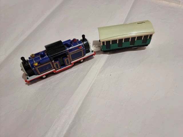 THOMAS THE TANK Engine & Friends TOMY Trackmaster MOTORIZED MIGHTY MAC ...