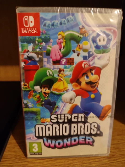 SUPER MARIO BROS Wonder (Switch) NUOVO E SIGILLATO EUR 51,41 - PicClick IT