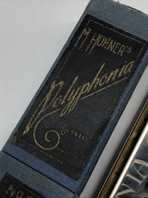 VINTAGE HOHNERS POLYPHONIA Harmonica Made In Germany No 6 In Original Box $5.50 - PicClick