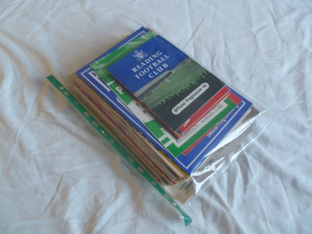 MY PRIVATE COLLECTION of 1950 's football programmes 100 in total 4 of ...