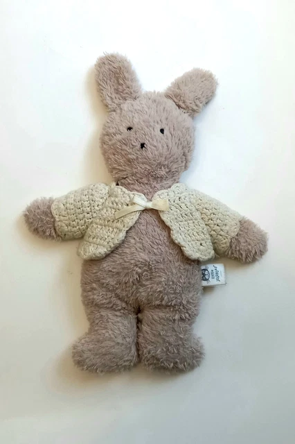 JELLYCAT JACKET CREAM Bunny Retired Rare Soft Toy Plush £53.00 ...