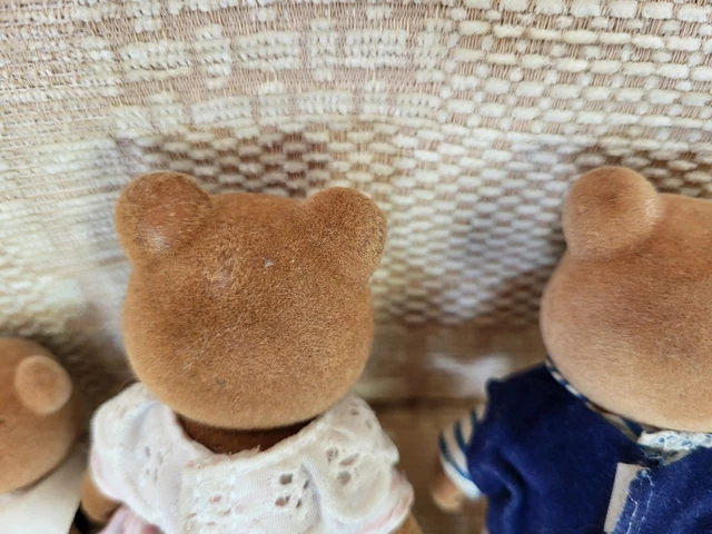 SYLVANIAN FAMILIES MARMALADE Teardrop Bears Calico Critters combined ...