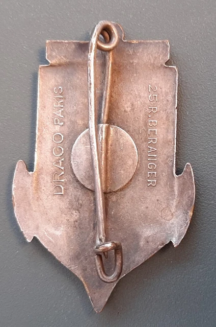 INSIGNE 2° RIC 1941 Armistice Drago B WW2 Régiment Infanterie Coloniale ORIGINAL EUR 39,99 ...