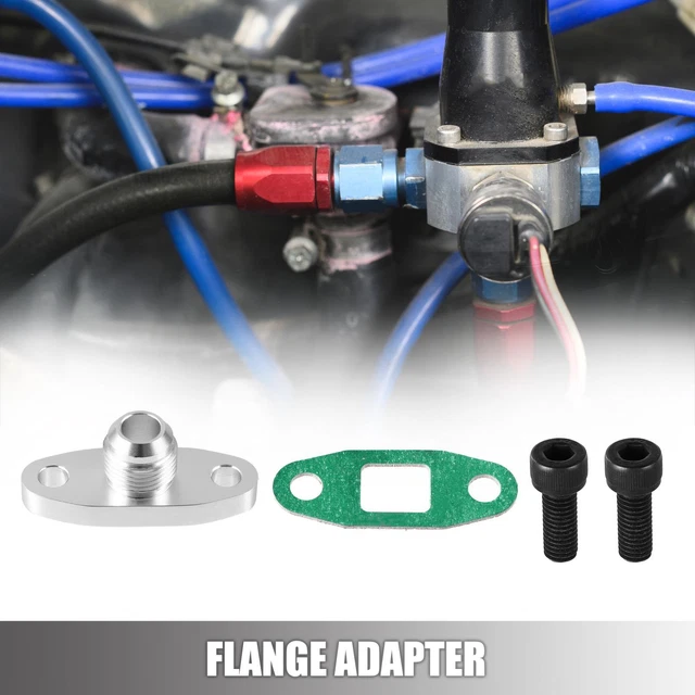 CAR AN10 OIL Drain Return Turbo Flange Fitting Kit for T3 T4 T35 T40 ...