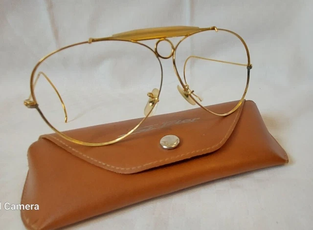 RAY BAN USA 18K vergoldet Vintage Rahmen Gestell Aviator B&L ...