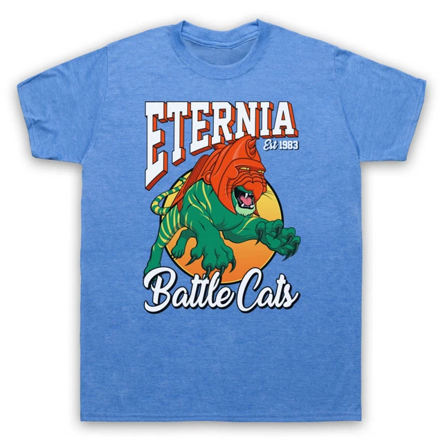 HE-MAN ETERNIA BATTLE Cats Sports Team Parody Cartoon Mens & Womens T ...
