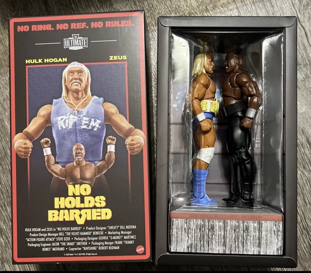 MATTEL WWE NO Holds Barred Ultimate Edition Hulk Hogan & Zeus SDCC 2022 ...
