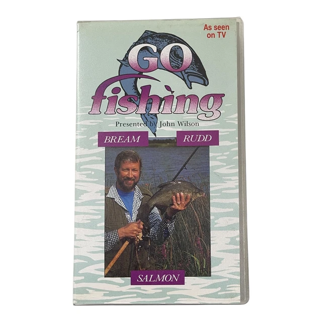 GO FISHING VHS - Bream & Rudd Salmon - John Wilson - Vintage Angling £ ...