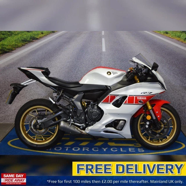 YAMAHA YZF R7 60th Anniversary 2023 - Ex-demo, 172 Miles with All keys ...