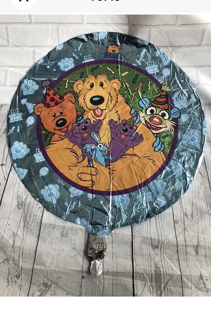 BEAR IN THE Big Blue House Helium Birthday Balloon Disney Jim Henson £ ...