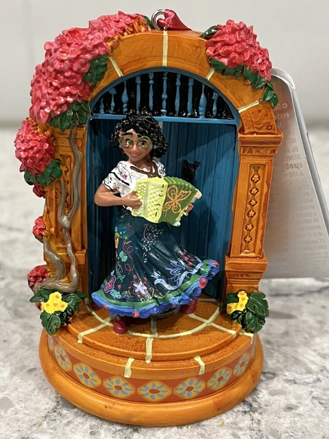 DISNEY PARKS ENCANTO Mirabel Sketchbook Christmas Holiday Ornament New ...