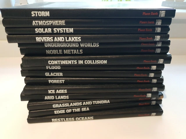 VINTAGE TIME LIFE Books Planet Earth 15 Volume Hardback Set 1982 Vgc £ ...