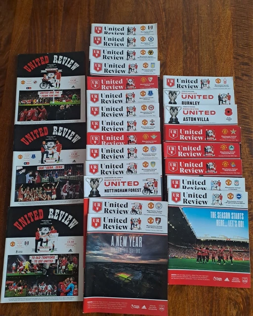 MANCHESTER UNITED PROGRAMME Season 2022/2023 £5.91 - PicClick UK
