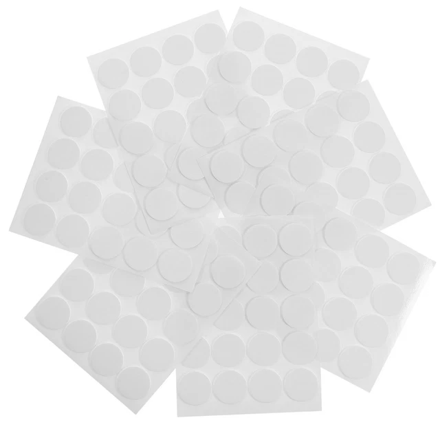 20 PCS DOUBLE Side Tape Sided Adhesive Pads Circle Sticker Labels $21. ...