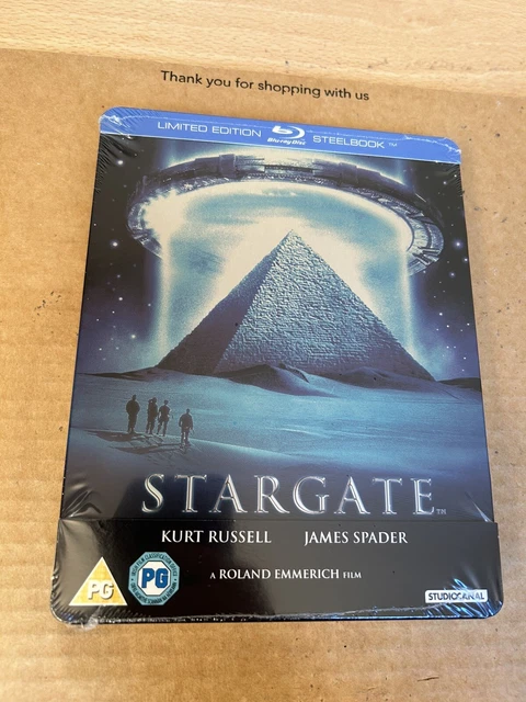 STARGATE BLU-RAY STEELBOOK Limited Edition UK Release SOLD OUT - New ...