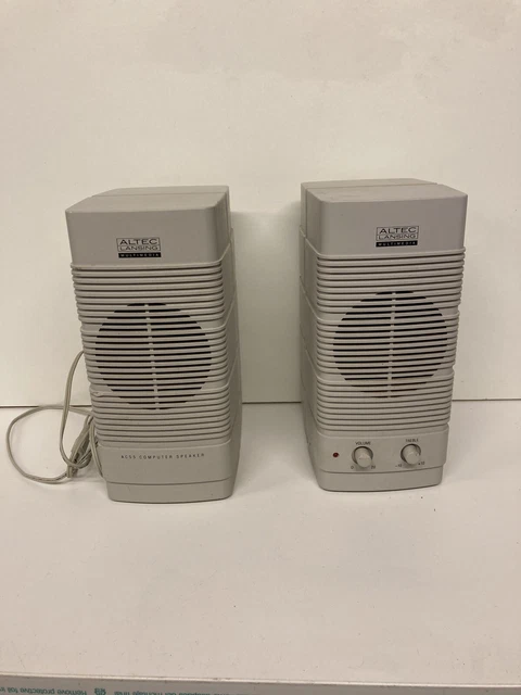 ALTEC LANSING MULTIMEDIA Computer Speaker System ACS5 £18.95 - PicClick UK