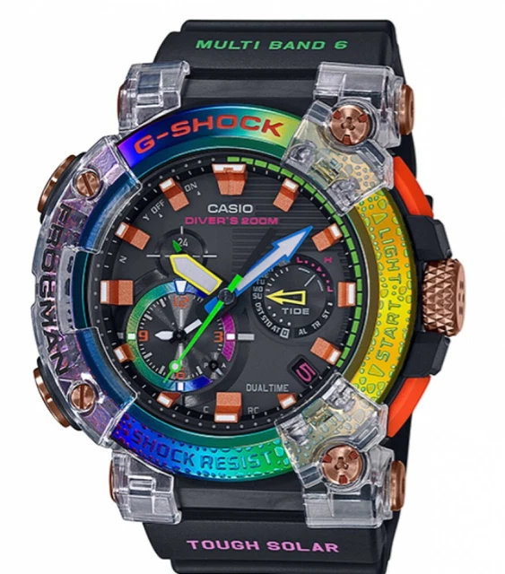 CASIO G-SHOCK FROGMAN arc-en-ciel GWF-A1000BRT-1AJR limité 2000, RARE ...
