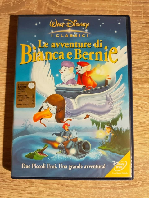 DVD DISNEY CLASSICI Le Avventure Di Bianca E Bernie EUR 8,00 - PicClick IT
