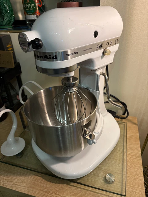 **KITCHENAID 5KPM5 4.8L Stand Mixer, Heavy Duty Bowl Lift -White, Good ...