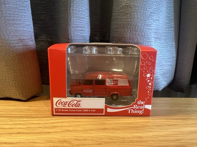 TINY COCA-COLA FORD Transit Mk 2 1980's Van 1/76 Scale £15.00 - PicClick UK