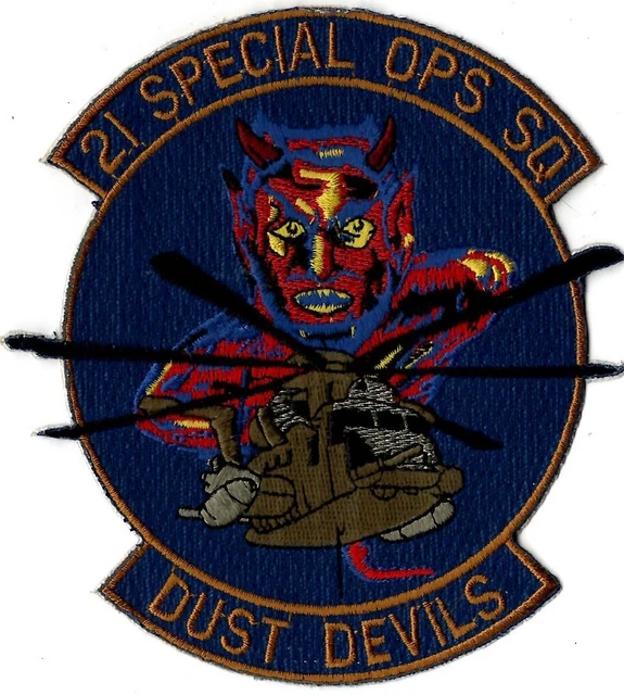 USAF 21ST SPECIAL OPERATIONS SQUADRON DUST DEVILS MILITARY PATCH $8.50 ...