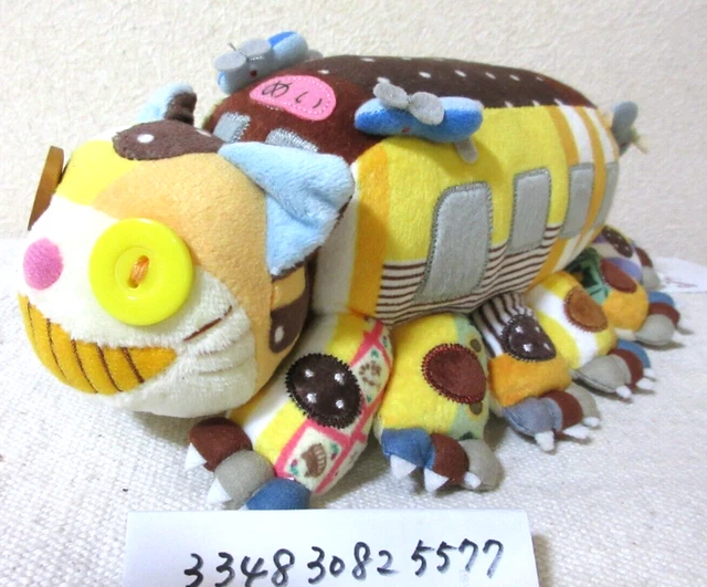 STUDIO GHIBLI MY Neighbor Totoro The Cat Bus Plush 27cm Ghibli Park ...