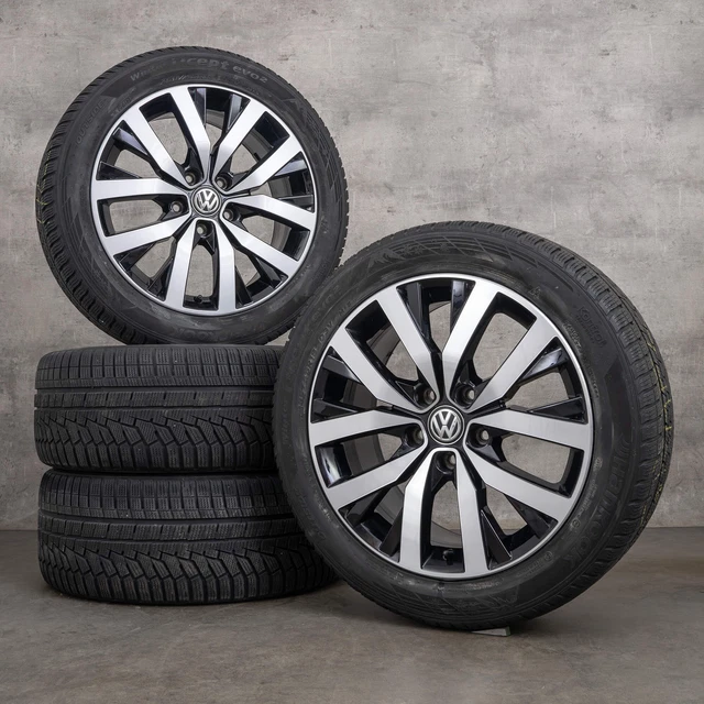 VW BUS MULTIVAN T5 T6 T6.1 roues hiver jantes 18 pouces pneus Toluca ...