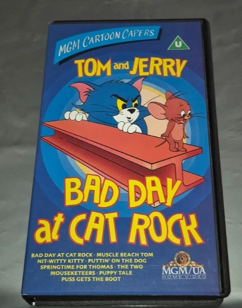 TOM AND JERRY Bad Day At Cat Rock Vhs £10.99 - PicClick UK