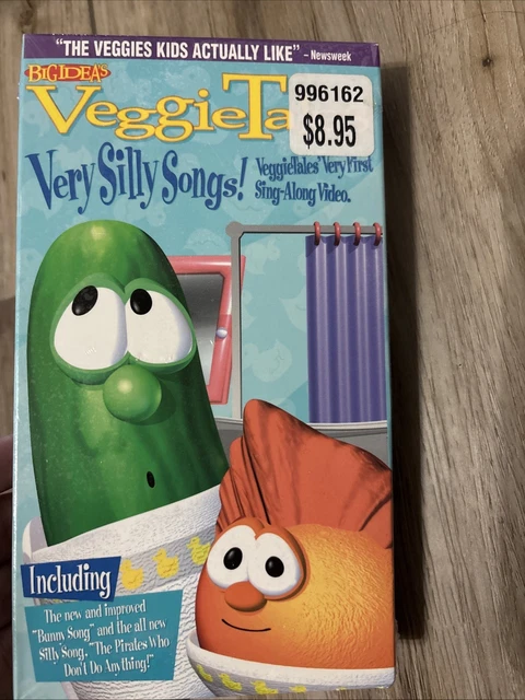 VEGGIETALES VERY SILLY Songs Sing Along VHS Video Tape Kids Christian ...