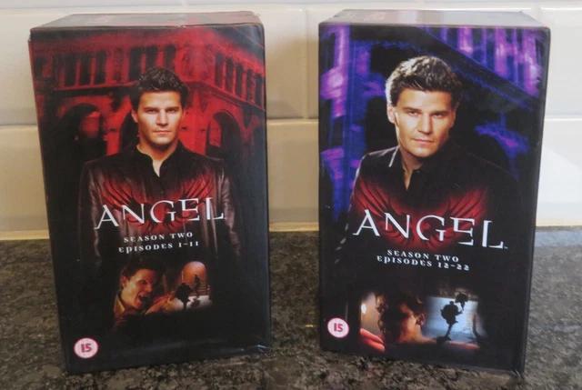 ANGEL SEASON 2 Episodes 1-22 VHS Video Box Set £8.66 - PicClick UK