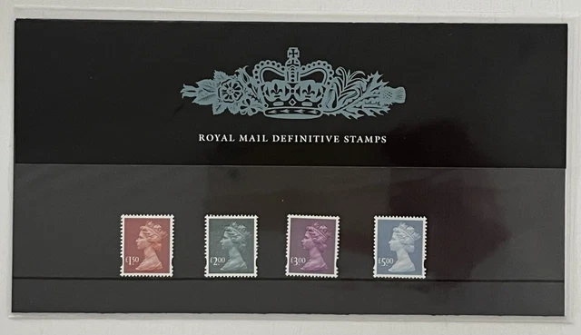 STAMPS - ROYAL Mail Pack No. 62 Machin Definitives High Value £1.5-5 £16.18 - PicClick UK