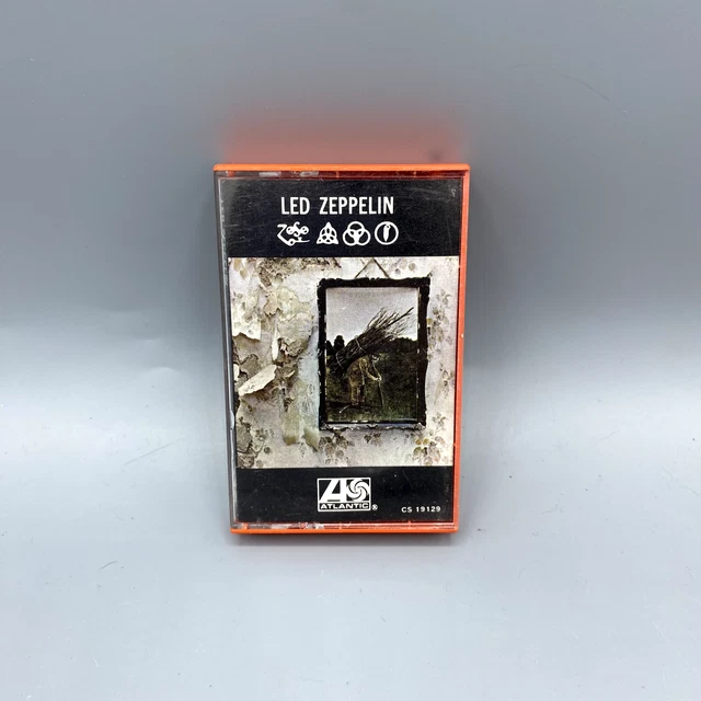 LED ZEPPELIN IV / Led Zeppelin 1977 Atlantic Cassette CS 19129 re £10. ...